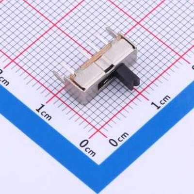 HX SS13D07VG4 滑动开关 4脚3三档位SS13D07VG2 1P3T立式拨动开关