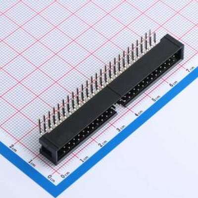 DS1013-50RSiB-B-0 IDC刺破式连接器(牛角/简牛) 2.54mm 2x25P 排