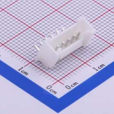 HX20020-6WA 线对板针座 1x6P 间距:2mm 弯插 弯插,P=2mm