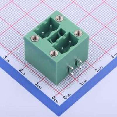 KF2EDGKRHM-5.0-2*2P 插拔式接线端子 螺丝固定 5mm 弯插,P=5mm