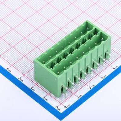JL2EDGKRCH-50808G01 插拔式接线端子 2x8P 5.08mm 排数:2 每排P