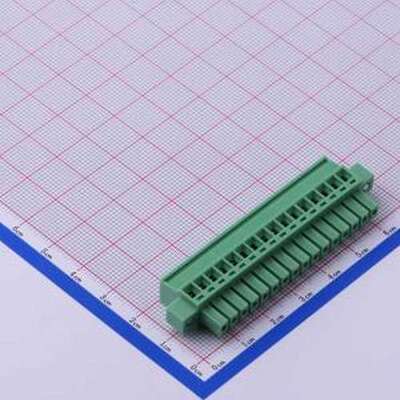 KF2EDGKBM-3.5-16P 插拔式接线端子 3.5mm 1x16P 排数:1 每排P数: