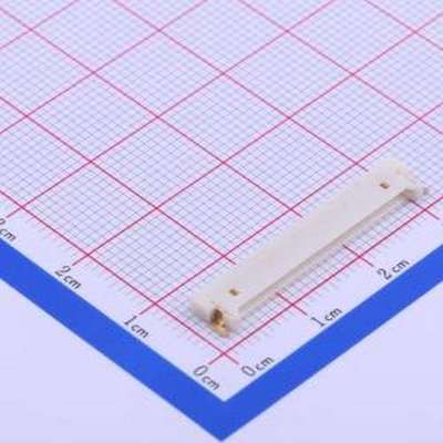 A1254WR-S-20PD02 线对板针座 间距:1.25mm 1x20P SMD,P=1.25mm