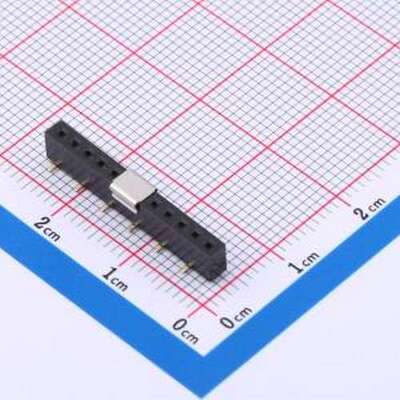 CSFC101-1202A006R1AF 排母 1x12P 间距:2mm 立贴 SMD,P=2mm