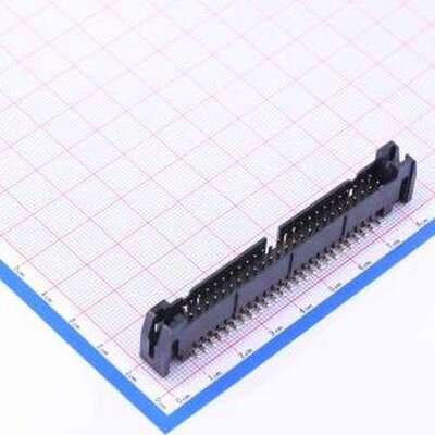 Z-S230321050M2BLT1 IDC刺破式连接器(牛角/简牛) 2.54mm 2x25P