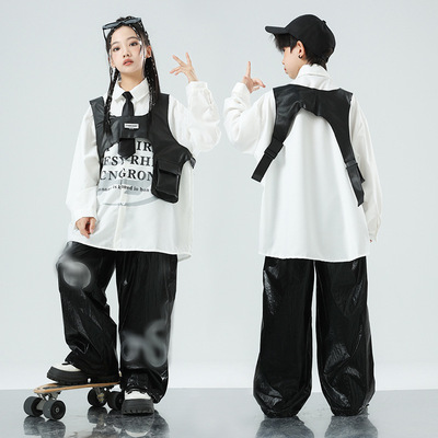 儿童街舞演出服battle战服套装