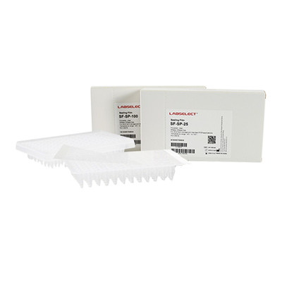 甄选 LABSELECT SF-SP-25 SF-SP-100 PCR透明封板膜 单撕边