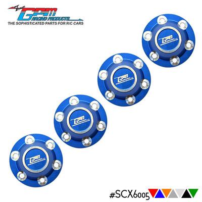 AXIAL 1/6 SCX6 JEEP JLU WRANG LER 4WD铝合金防松轮锁/银边款