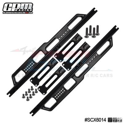 AXIAL 1/6 SCX6 JEEP JLU WRANG LER 4WD铝合金仿真脚踏/银边款