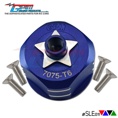 TRAXXAS 1/8 4WD SLEDGE 雪橇 铝合金7075前中后通用差速壳