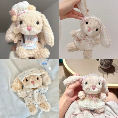 小岛手作yummy甜美兔娃衣jellycat13/15cm玩偶兔子娃衣可爱睡衣服