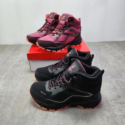 女士高帮防水防滑保暖徒步鞋