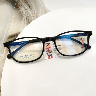 大嘴猴10-15岁青少年时尚镜框男女大框合金近视眼镜架视力PF61021