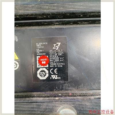 议价直拍不发:SGM7G-1EAFC61安川伺服电机功能包好成色自定义需