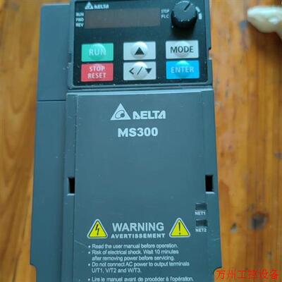 议价直拍不发:(请询价)VFD5A5MS43ANSAA拆机台达MS300系列变频器