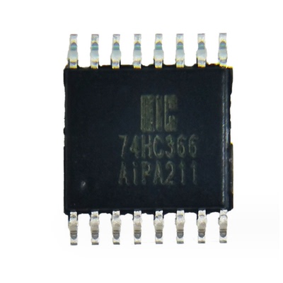中微爱芯AiP74HC366带三态控制输出的6路缓冲器/线驱动器 TSSOP16