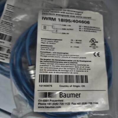 IWRM 18195/404606 Baumer 转速传感器