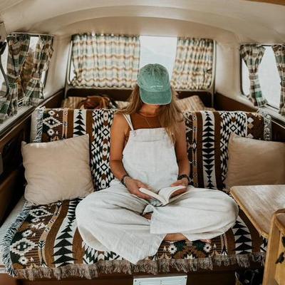 川西新疆民族风美式复古摩洛哥旅行毯子Vanlife后备箱毯子