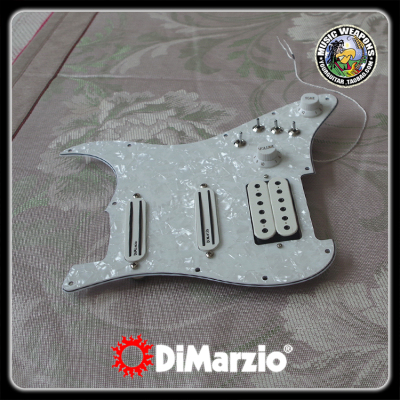 吉他拾音器电路改装定制升级案例 Tom Anderson DiMarzio DP151FW