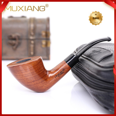 木香外贸跨境花梨木烟斗木质烟斗