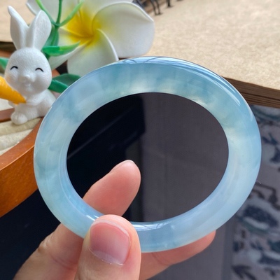 3.21批2102号51-10.1-9.7 冰青蓝飘花圆条！诗意的温柔！