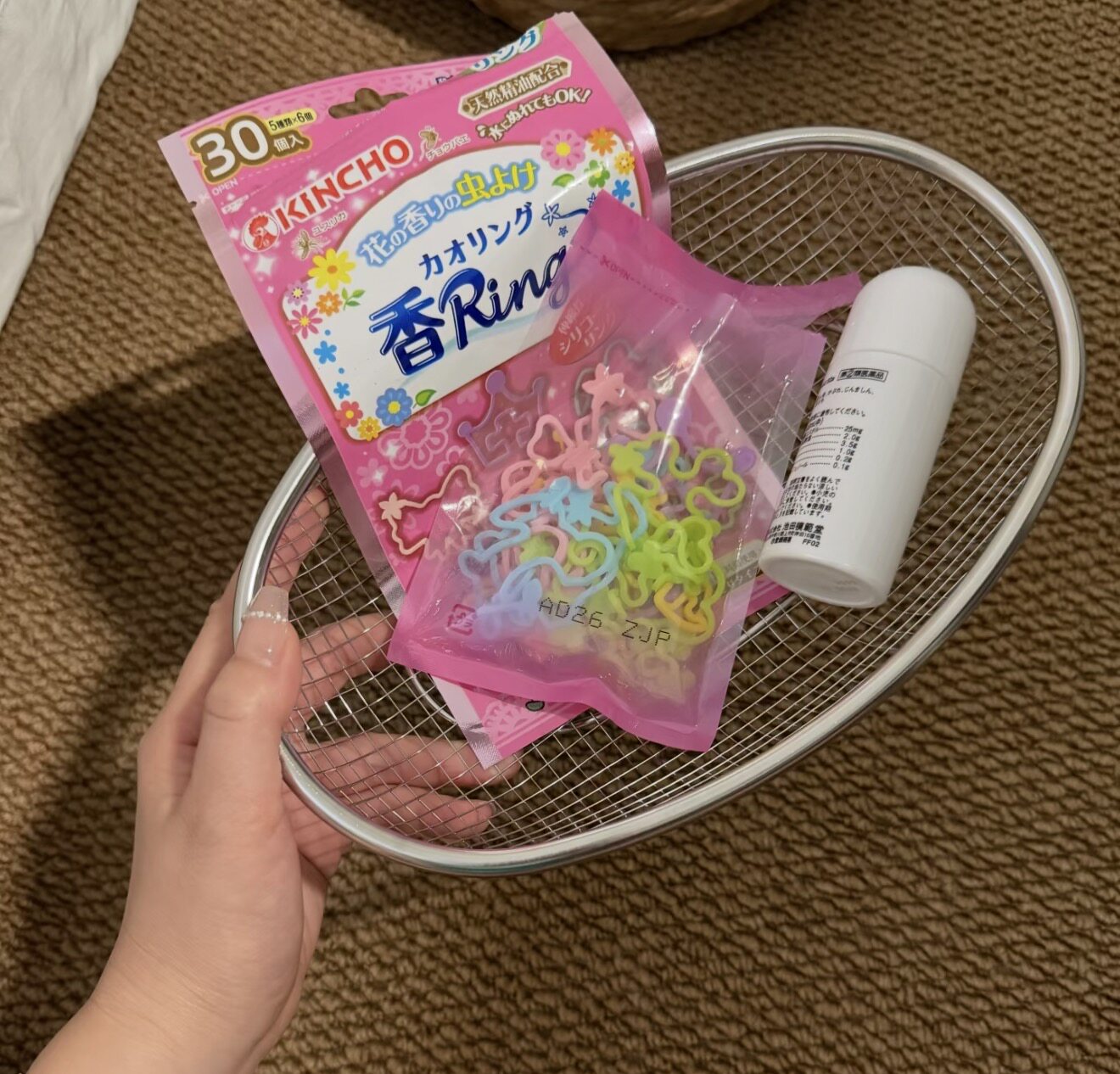 日本人肉带回！！KINCHO金鸟驱蚊手环儿童宝宝户外防蚊随身手带