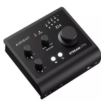 Audient/奥顿特 iD4 Stream OTG手机电脑直播声卡专业k歌录音