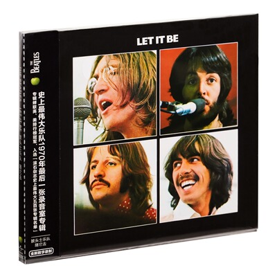 正版唱片 披头士乐队 随它去 专辑The Beatles Let It Be CD