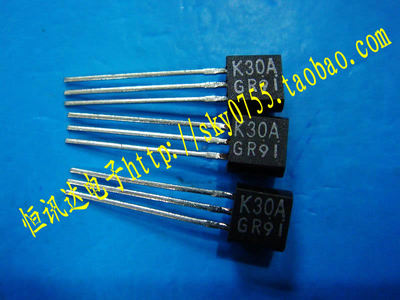 MOS场效应管 2SK30A K30A TOSHIBA/TO-92 全新原装 质量保证