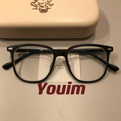 超轻韩系素颜眼镜框可配近视度数