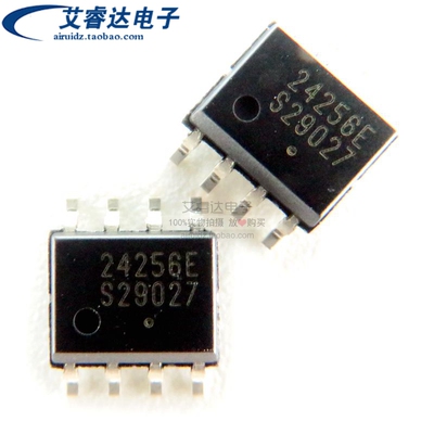 原装 CAT24C256WI-GT3 丝印 24256E SOP8贴片 256K存储器 芯片 IC