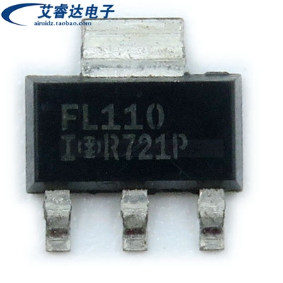 全新原装 IRFL110TRPBF  丝印FL110  封装SOT-223  MOS场效应管