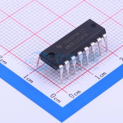 四路差分线接收器 AM26LS32ACN DIP-16 RS-485/RS-422芯片 全新原