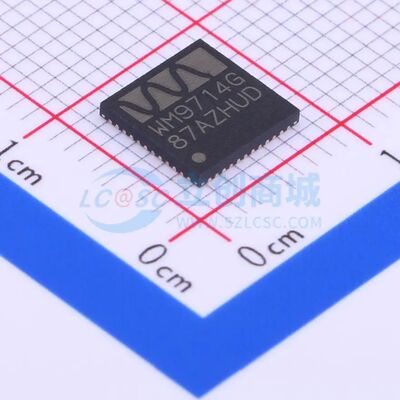 全新原装 WM9714CLGEFL/RV QFN-48-EP(7x7) 音频接口芯片