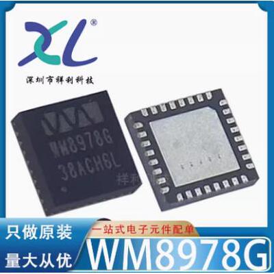 WM8978G78CQFN-20智能家居芯片