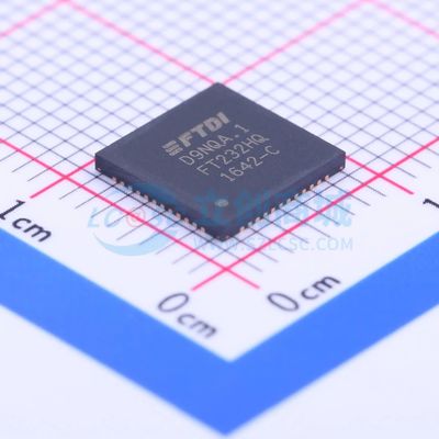 FT232H 单通道高速USB转多功能UART/FIFO IC FT232HQ-REEL QFN-48