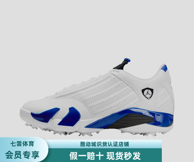 Jordan Air Jordan 14复古运动鞋男女同款/白色/黑色HJ7710-101