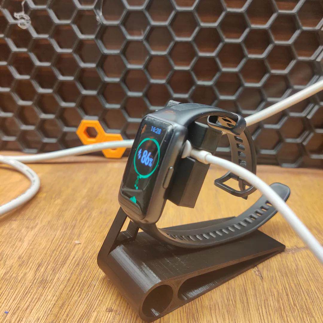 3D打印 适用于HUAWEI华为手环6/7 充电支架底座智能手表充电收纳