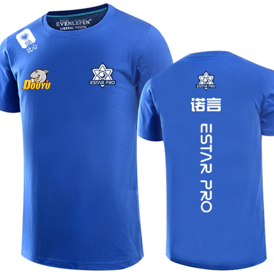 战队男士王者比赛服纯棉短袖t恤