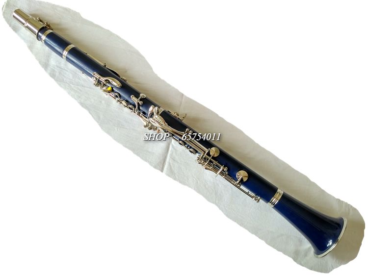 促销蓝色黑色单簧管降B调单簧管ABS黑管彩色单簧管