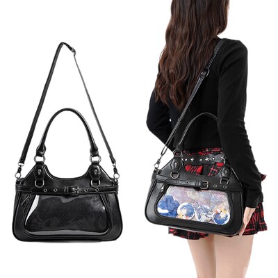 Stereoman欧洲Banned托特包哥特亚文化Y2K通勤手提单肩斜挎包痛包