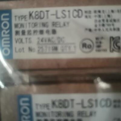 K8DT-LS1CD测量监控继电器24VAC/DC工控配件议价维修