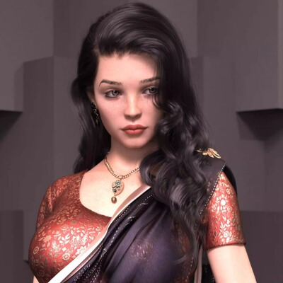 daz资源 Melani HD for Genesis 8 Female 异域美女体型 (仅体型)