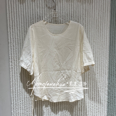 欧洲站2026夏季新款 百搭圆领AB棉显瘦短袖上衣女 T恤 60341
