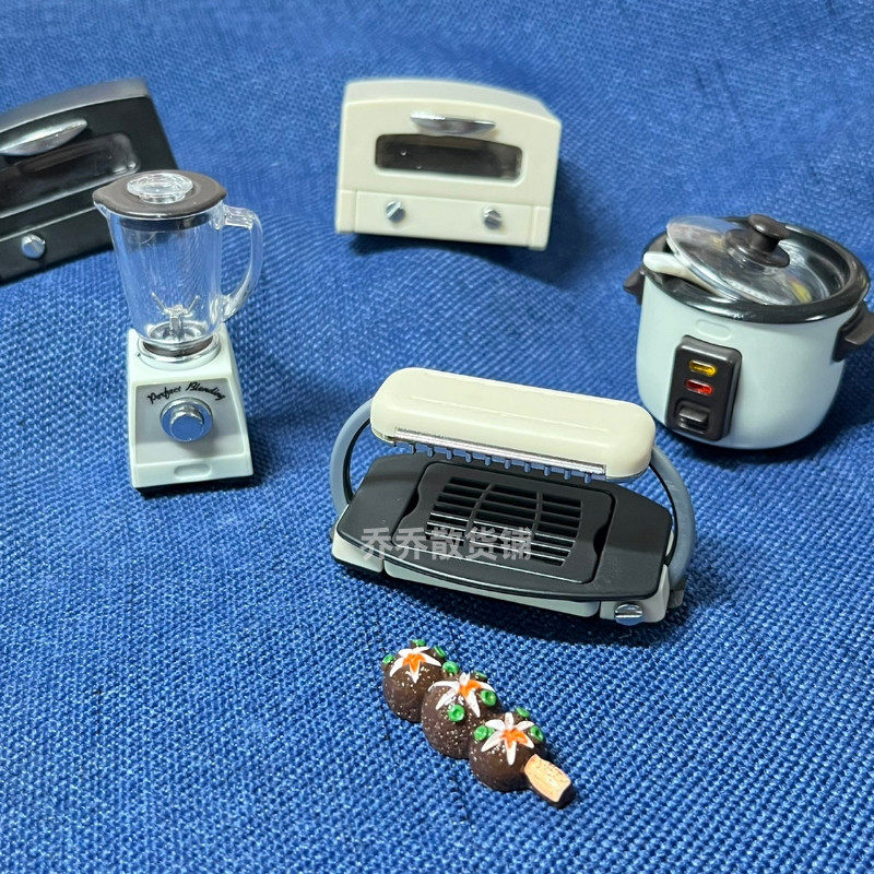1:12娃娃屋dollhouse迷你模型ob11场景食玩微缩 烤肉机烧烤架袖珍