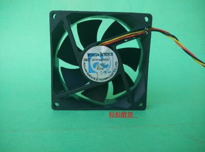 欣瑞联 RDM8025S 8CM 8025 12V 0.11A 3线 超静音 电脑机箱风扇