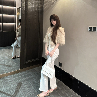 M900休闲裤女2026新款裤子垂坠感宽松慵懒阔腿裤直筒裤秋季松弛感