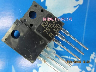 全新原装 KIA7815API 直插TO-220F 塑封 三端稳压管 7815A
