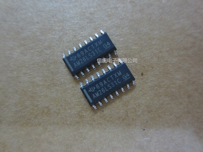 进口原装 AM26LS31CDR AM26LS31C 贴片SOP-16 驱动器芯片 全新