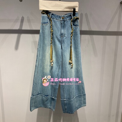 500110C1608 ROCOCO/洛可可专柜正品2026春牛仔裤500110C1608-699